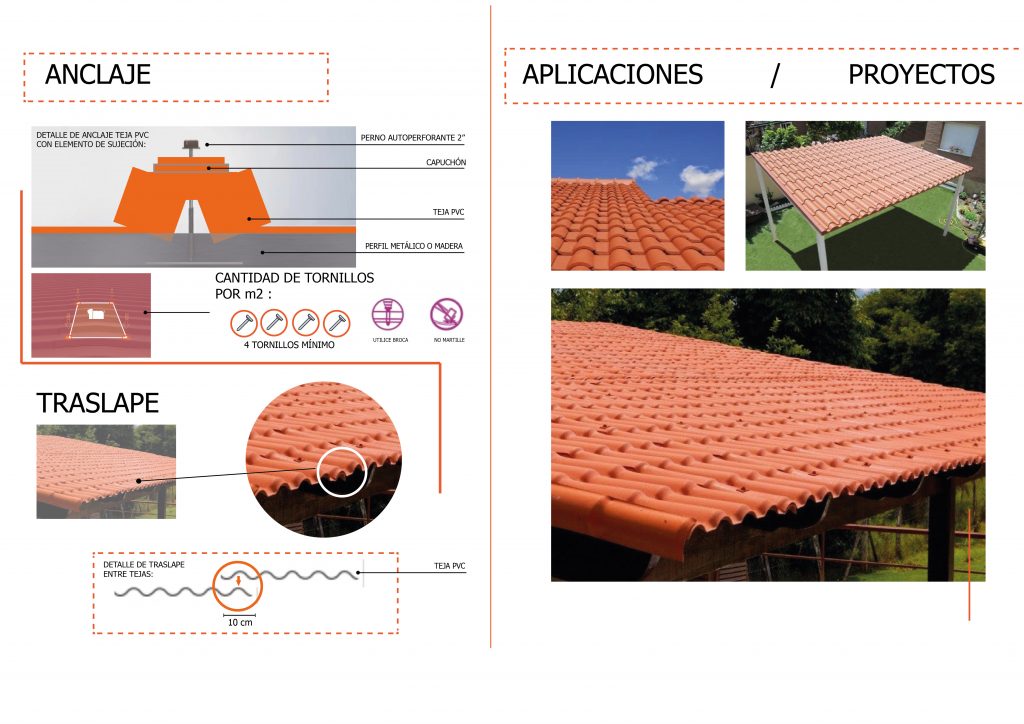 TEJA PVC – PROMACONS
